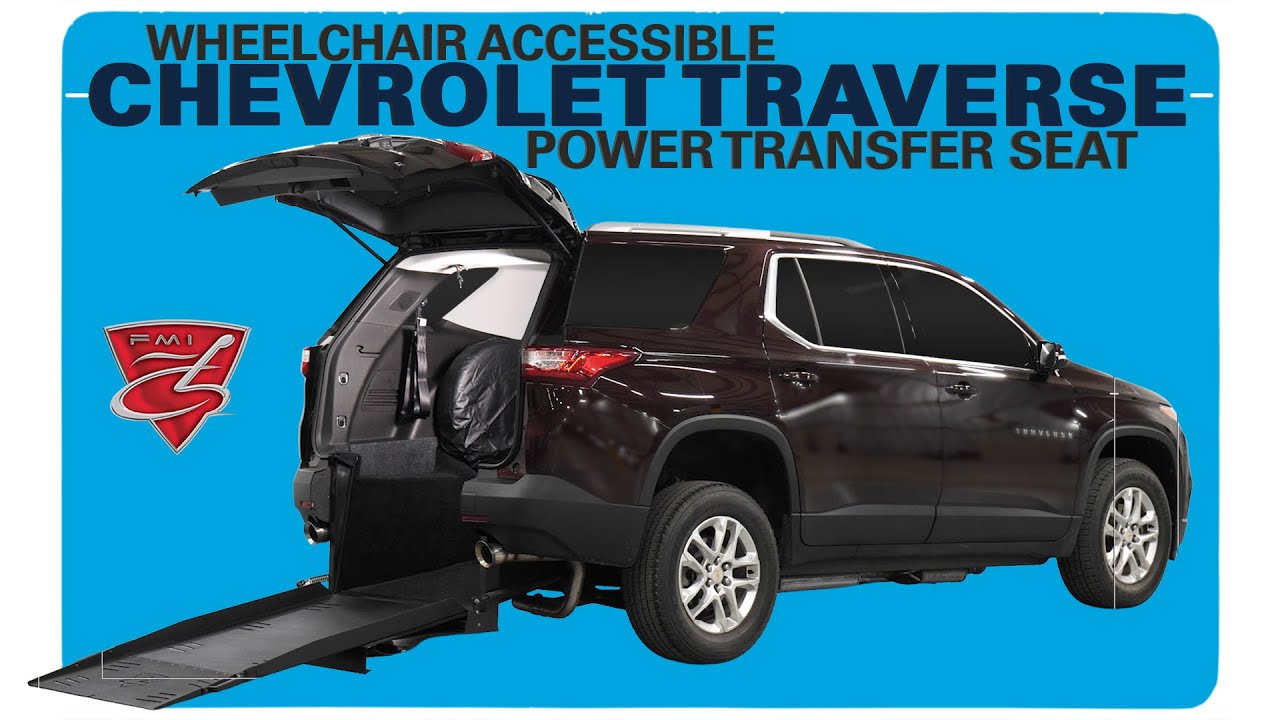 Wheelchair Accessible Chevrolet Traverse | Automatic Rear Entry | Power ...