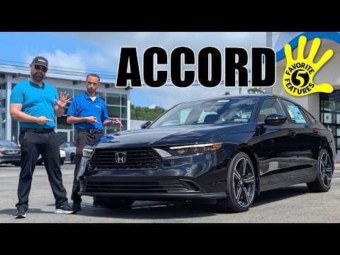 5️⃣ Exploring the Best Features of the 2026 Honda Accord Sport Hybrid Sedan! #honda #hondaaccord