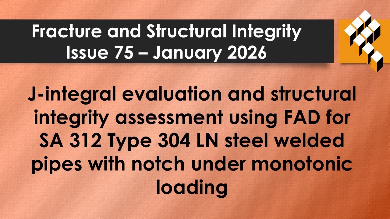 J-integral evaluation and structural integrity assessment using FAD for ...