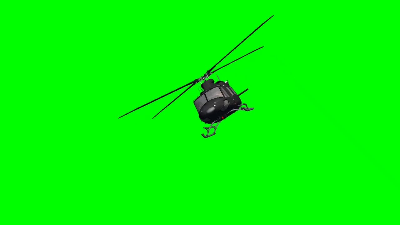 Green Screen helicopter 3 | Green screen helicopter landing | Free ...