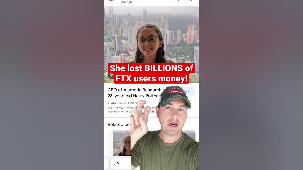 This Girl Lost Billions Of Ftx Users Money…the Scandal Continues Youtube