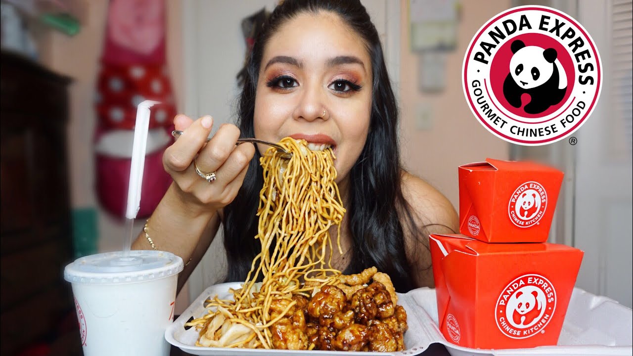 PANDA EXPRESS ORANGE CHICKEN•TERIYAKI+HONEY SESAME CHICKEN•NOODLES ...
