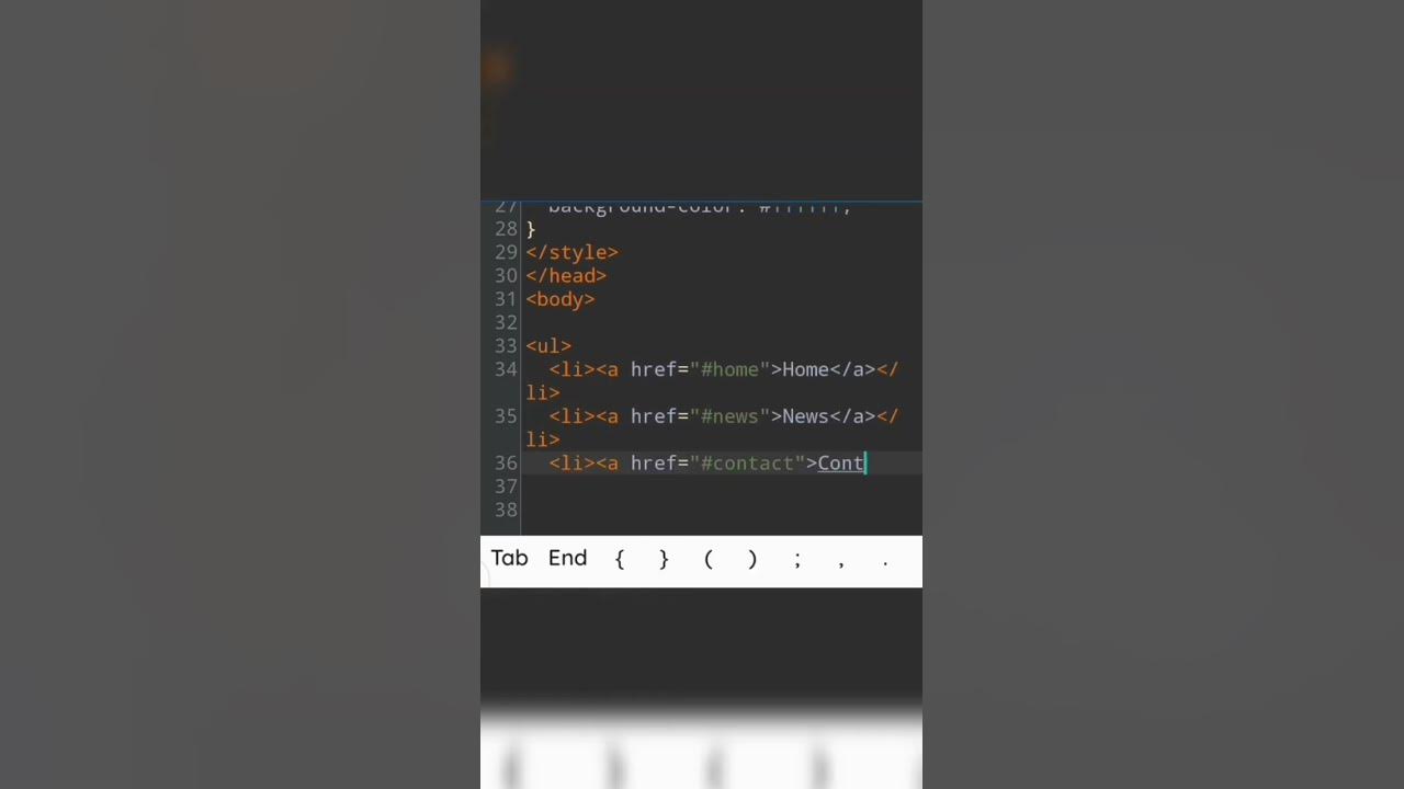 Create Navigation Menu In Just One Minute Html Coding Htmlcss Htmlcsswebsite Css Website