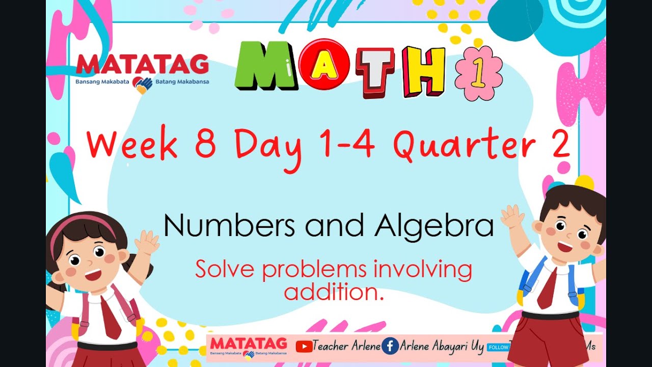 Math 1 Week 8 Day 1 Day 2 Day 3 Day 4 Quarter 2 Numbers and Algebra ...