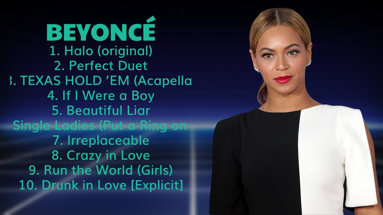 Beyoncé ♫ ~ Greatest Hits Full Album ~ Playlist 2024 ♫ - YouTube