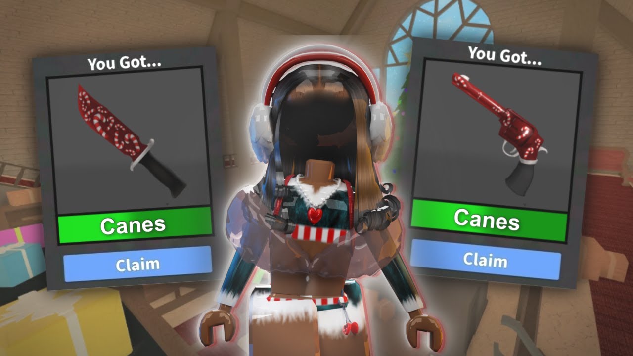 MM2 CANES SET MONTAGE!! (Murder Mystery 2) - YouTube