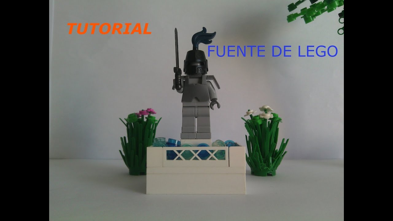 FUENTE DE LEGO -TUTORIAL - YouTube