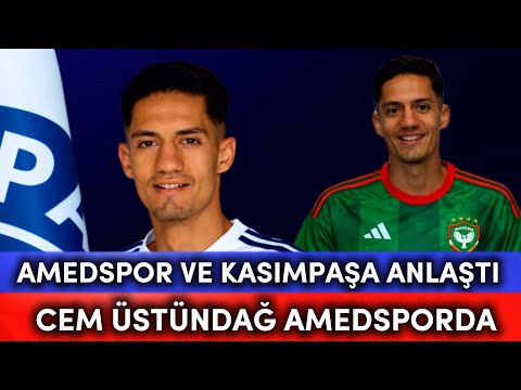 Amedspor’a Kasımpaşa’dan DEV HAMLE | Cem Üstündağ AMEDSPOR’DA!