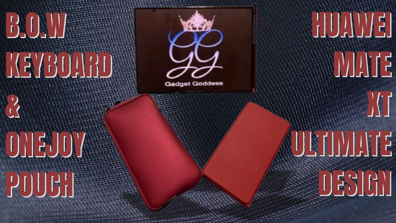 Huawei Mate XT Ultimate Design accessories: BOW Keyboard | OneJoy Pouch ...
