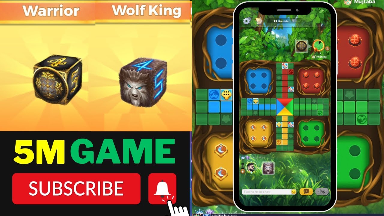 Yalla Ludo 5M Game Play | Yalla Ludo Gameplay . یلا لودو کیم خمسہ ملیون ...