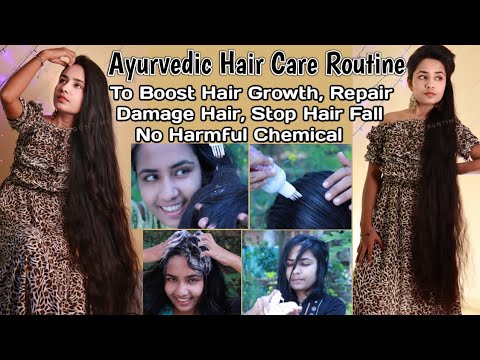 Ayurvedic Hair Care Routine - To Boost Hair Growth, Repair Hair Damage ...