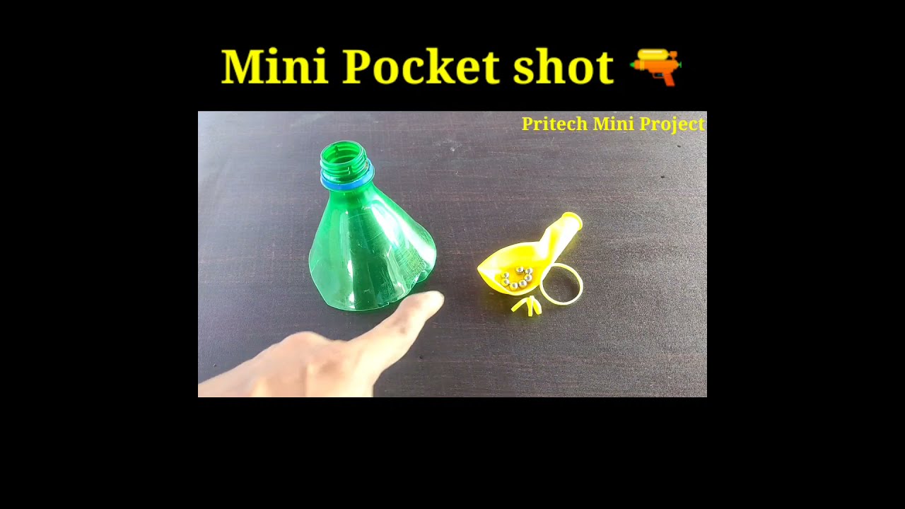 DIY Pocket Shot | How to make a simple but powerful mini pocket shot # ...