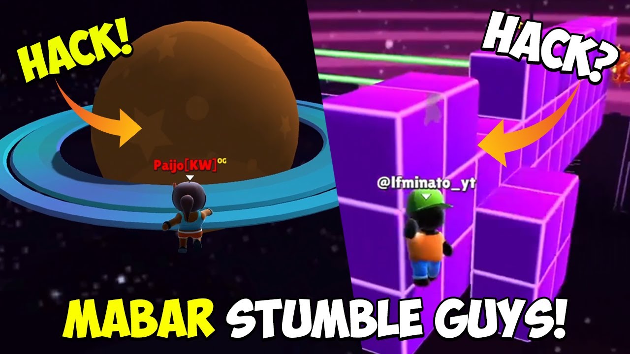 MABAR STUMBLE GUYS!! TEAM SPACE DROP ATAU BLOCK DASH ONLY! CARI TRICK ...