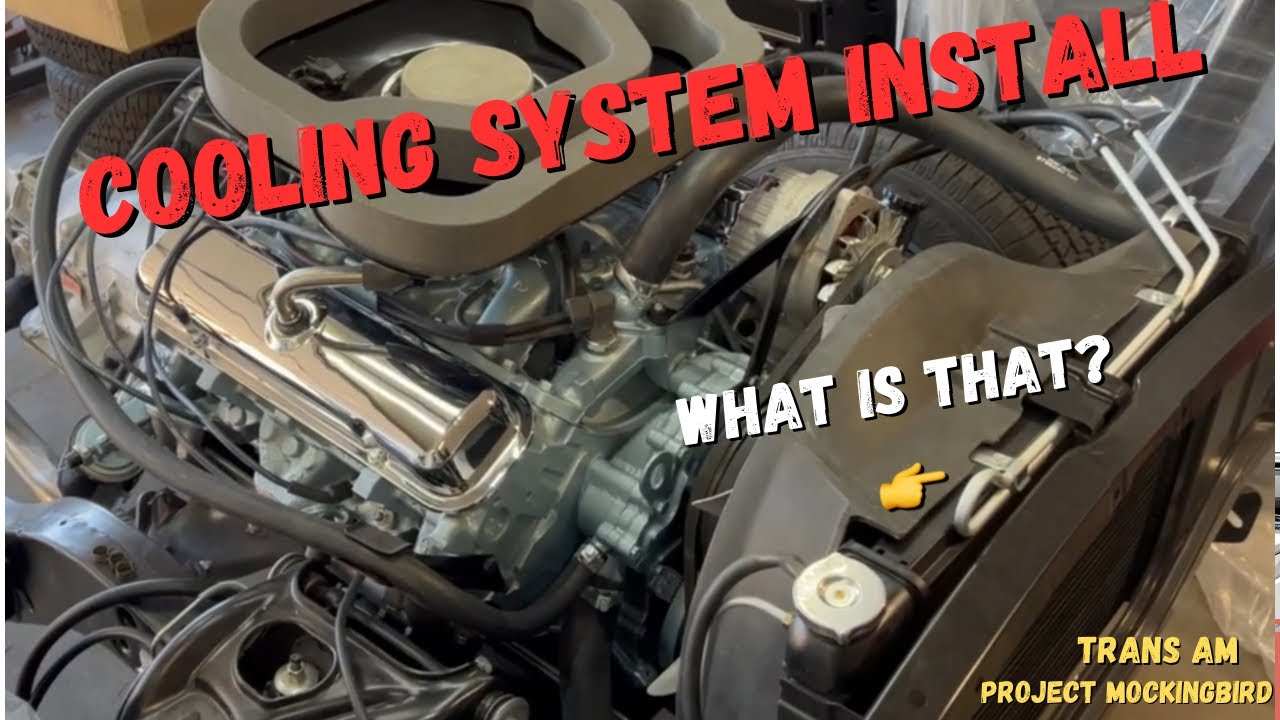 Keeping things cool 🥶 installing a power steering cooler, radiator, and ...