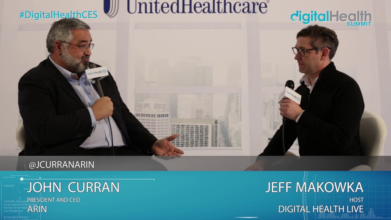 John Curran (ARIN) Interview @ 2017 Digital Health & Fitness LIVE - YouTube