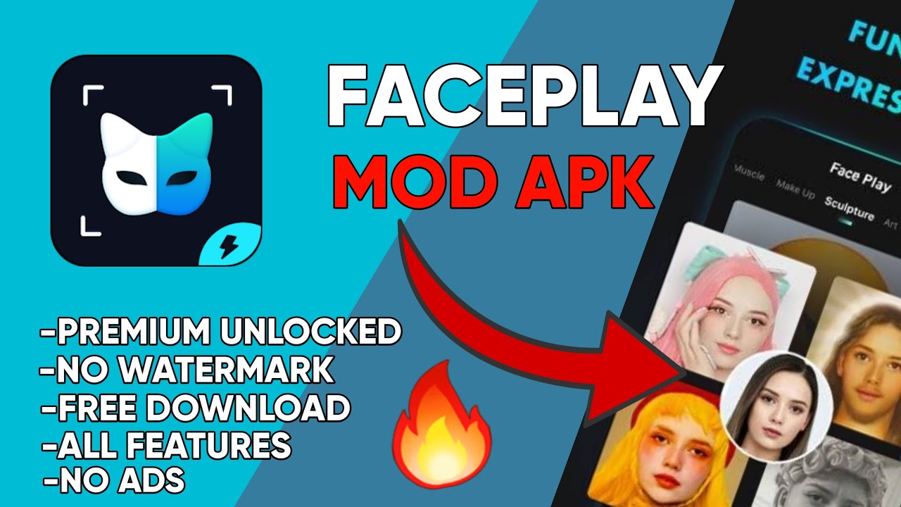 Face play mod premium apk free में download कैसे करें|different ...