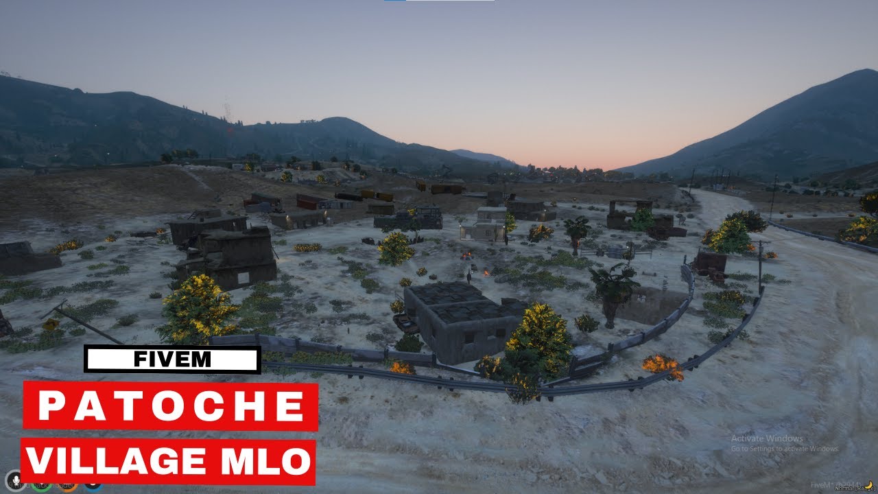 Fivem patoche village mlo | Fivem Mods | Interior & map for Roleplay | FiveM mlo store - YouTube