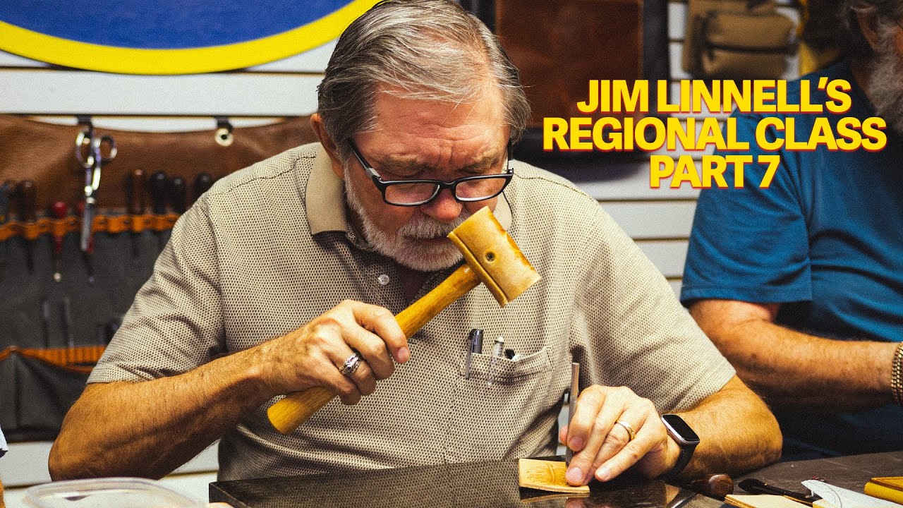Unlocking the Art of Leather Carving: Jim Linnell's Regional Class Part ...
