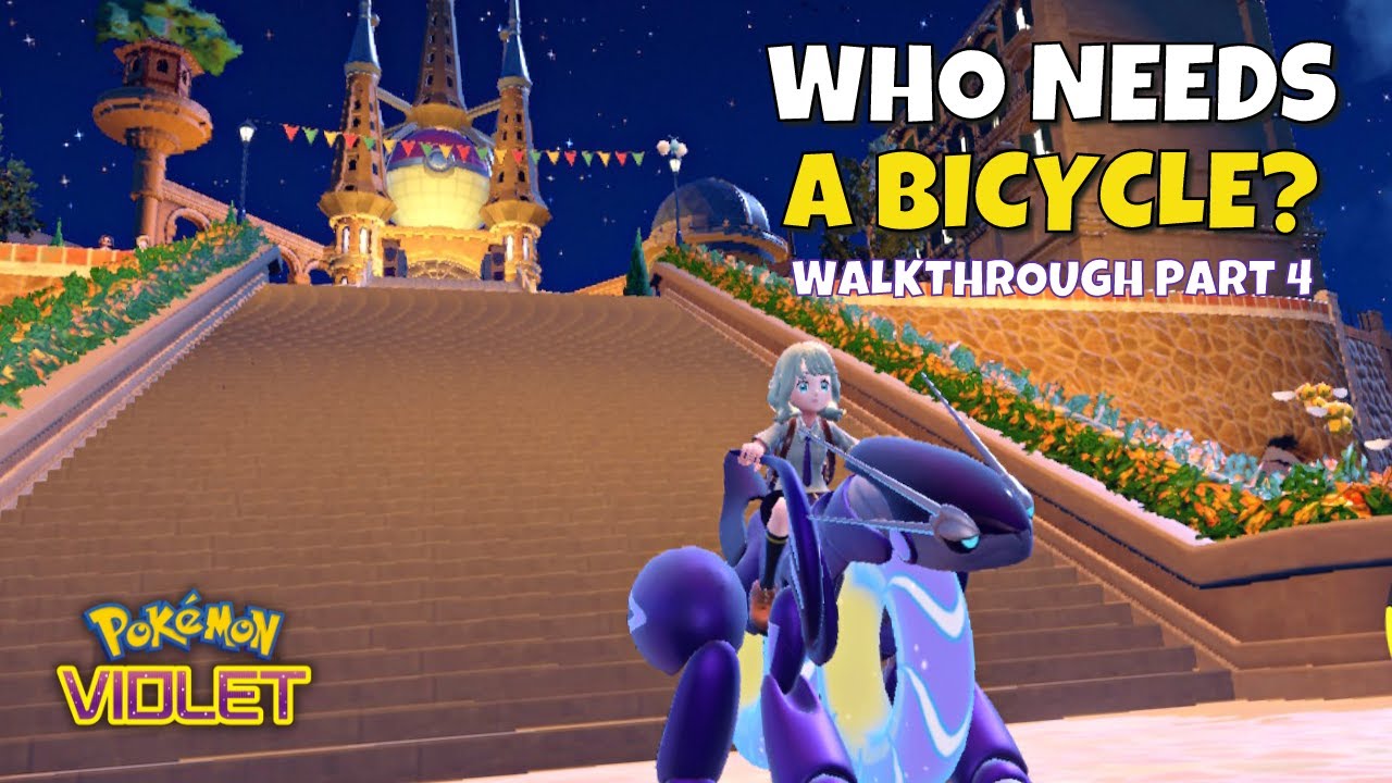 I get to RIDE this?!? Ep. 4 | Pokemon Violet - YouTube