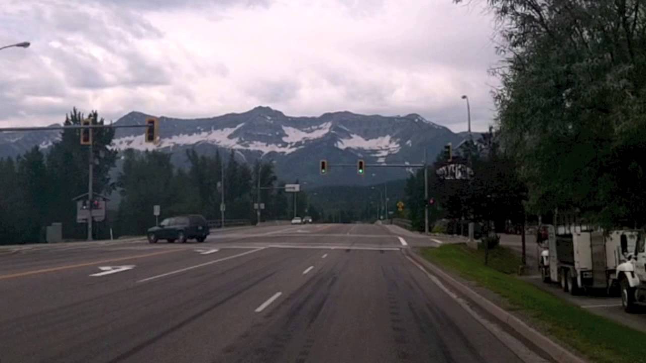 Drivelapse - Sparwood, BC TO Jaffray, BC - YouTube