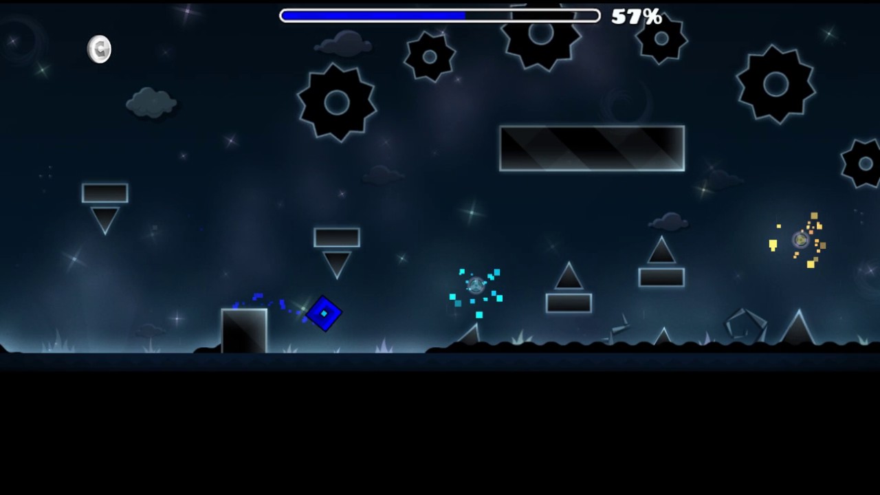 Geometry Dash Ice Gauntlet 1st level (Amplification) ALL COINS - YouTube