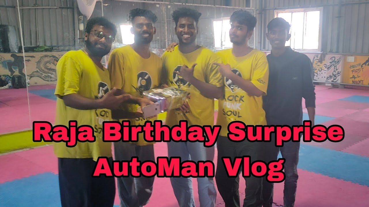 Raja Birthday Surprise | Wishes for GDC Happy Birthday Raja all succes ...