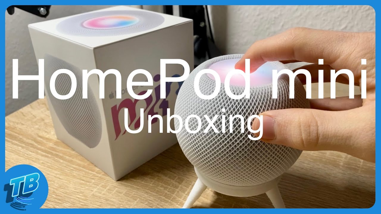 HomePod mini Unboxing und erster Eindruck - YouTube
