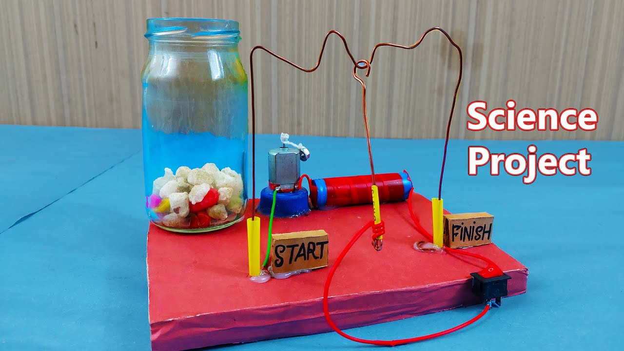 Awesome buzz wire game | How to Make Amazing Buzz Wire Game at Home ...