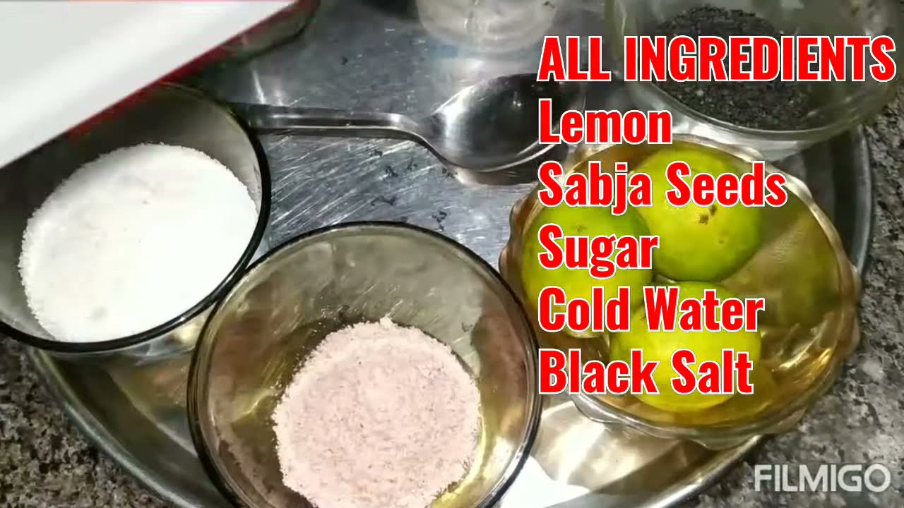 Sabja Seeds for WEIGHT LOSS | Sabja Drink | Most refreshing Summer ...