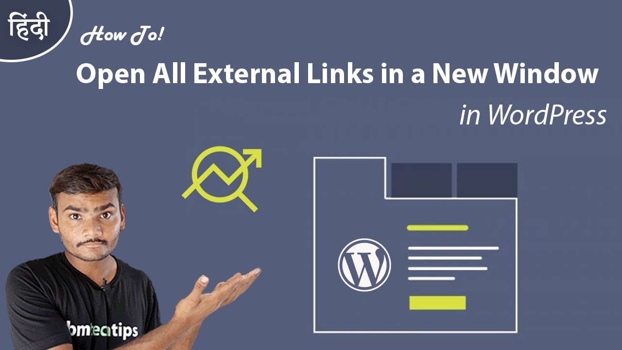 How to Open External Links in a New Window in WordPress 2020 - YouTube