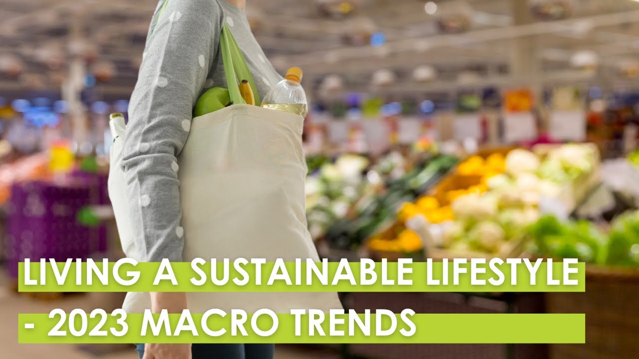 Living a Sustainable Lifestyle - 2023 Macro Trends - YouTube