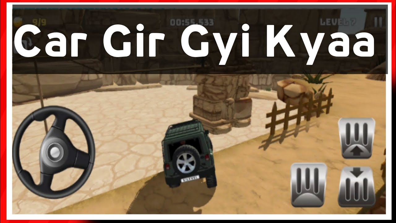 Car Gir Gyi Kyaa 😱 - Mountain Climb 4x4 Car Drive || - YouTube