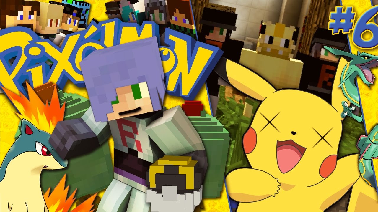 IL TEAM ROCKET BATTE PIKACHU - Minecraft ITA - PIXELMON #6 w/ KeJessie ...