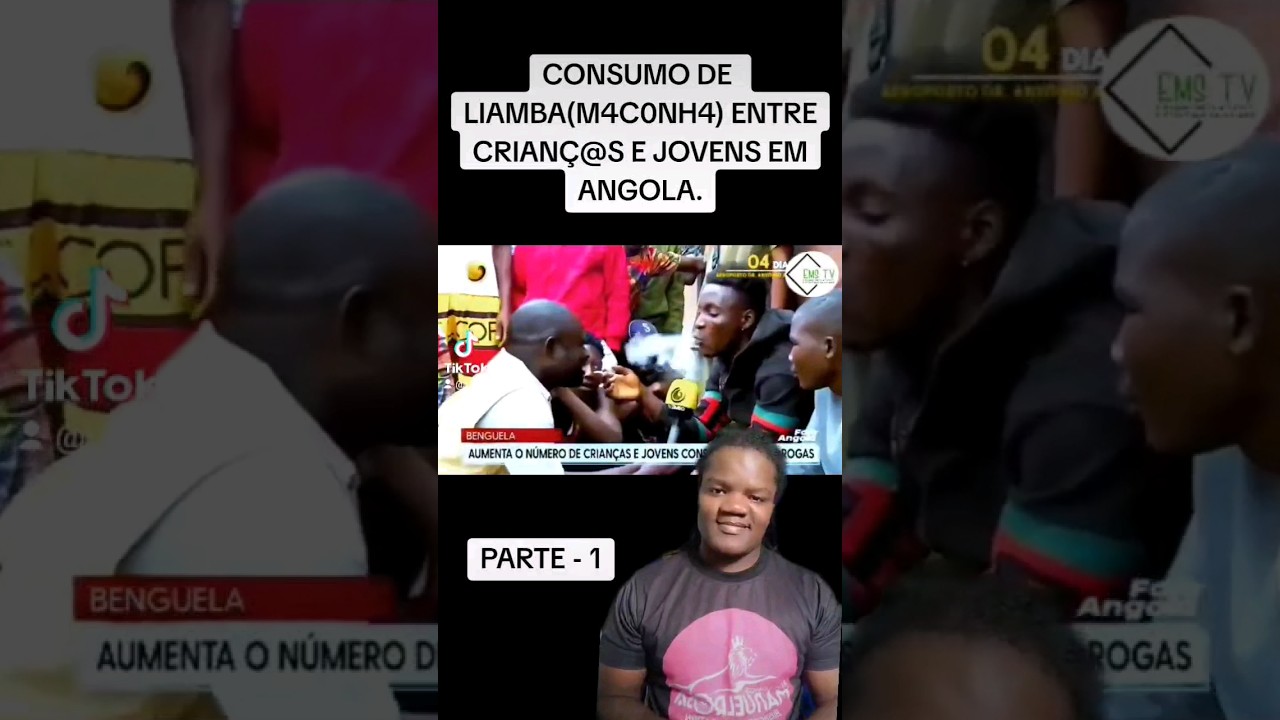 CONSUMO DE LIAMBA(MAC0NH4) ENTRE JOVENS E CRIANÇ4S EM ANGOLA - YouTube