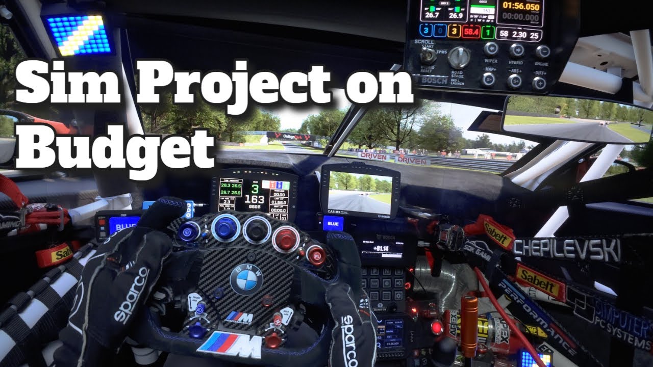 Sim Racing Project on Budget I-Flags from Sim Works - YouTube