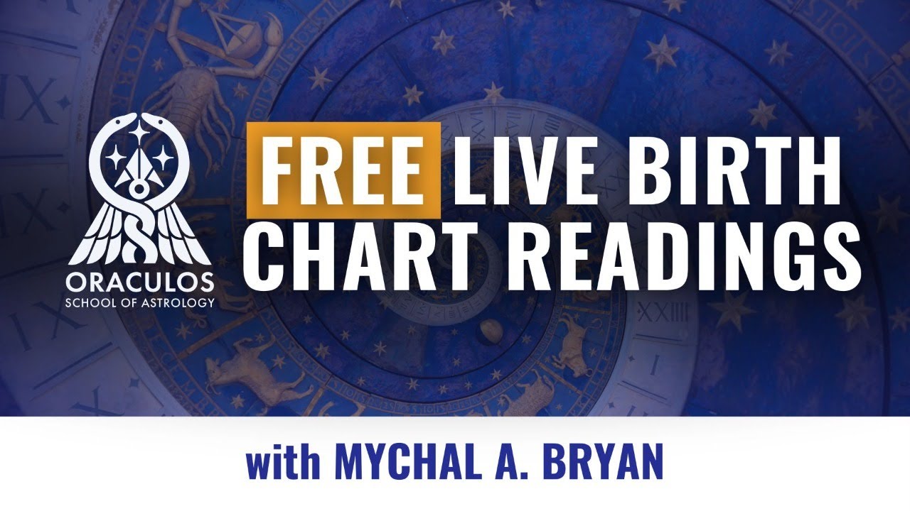 FREE Birth Chart Reading Demonstration with Mychal A. Bryan - YouTube