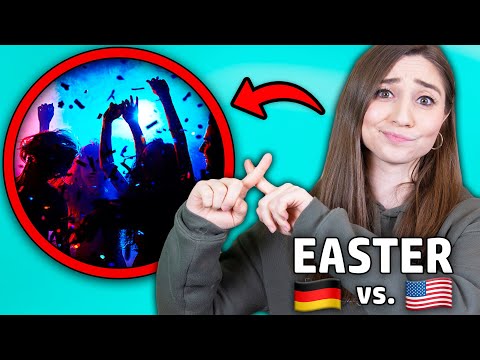 Why it's ILLEGAL TO DANCE in Germany! Easter in the US vs. Germany | Feli from Germany