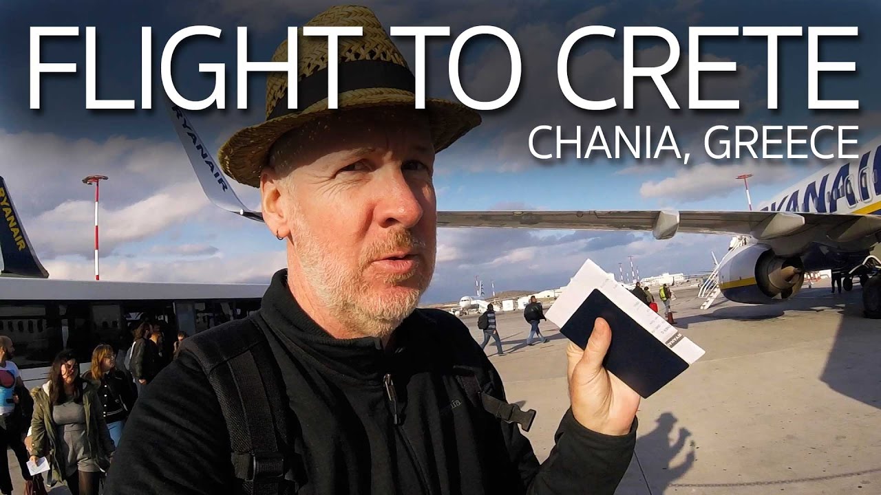 Flight to Crete Greece - YouTube