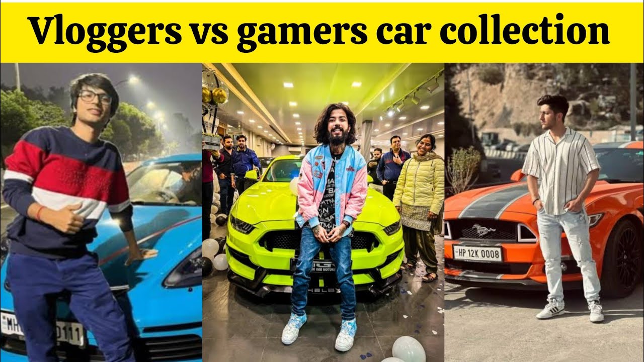 Vloggers vs gamers car collection | sourav joshi vlog, As gaming, the ...