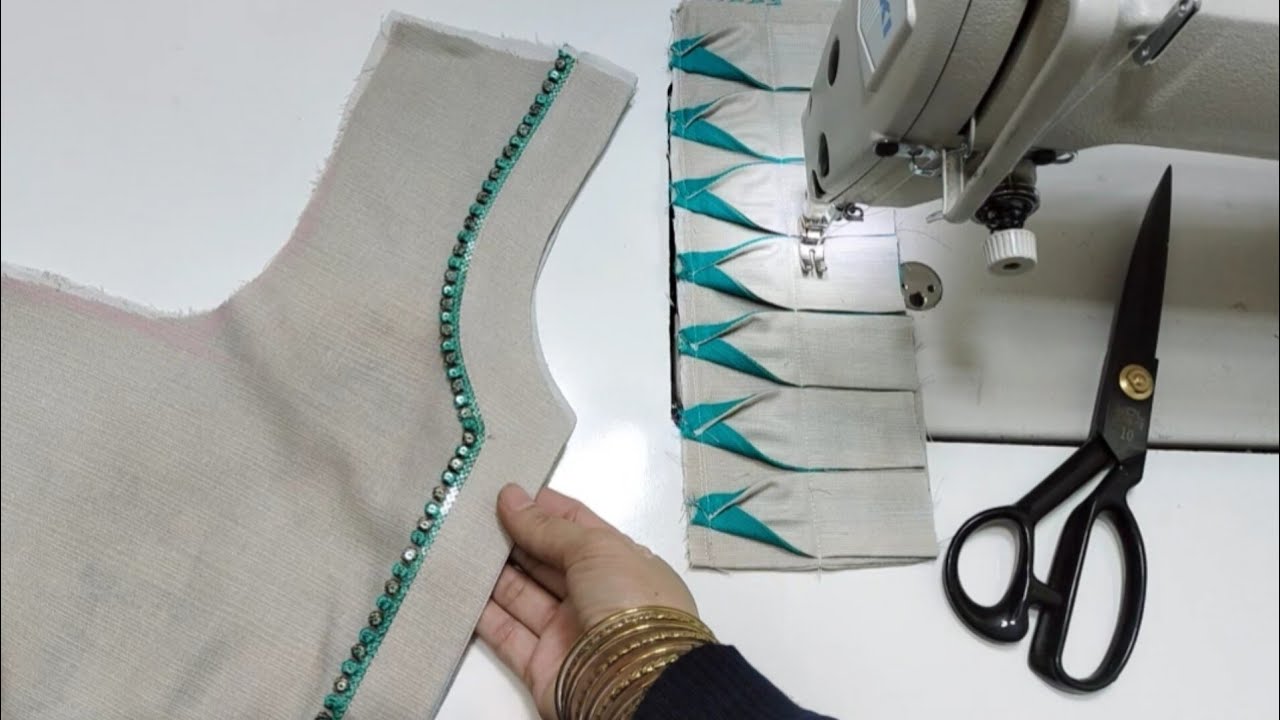 Latest and beautiful Pakistani Neck Design Cutting & Stitching | New ...