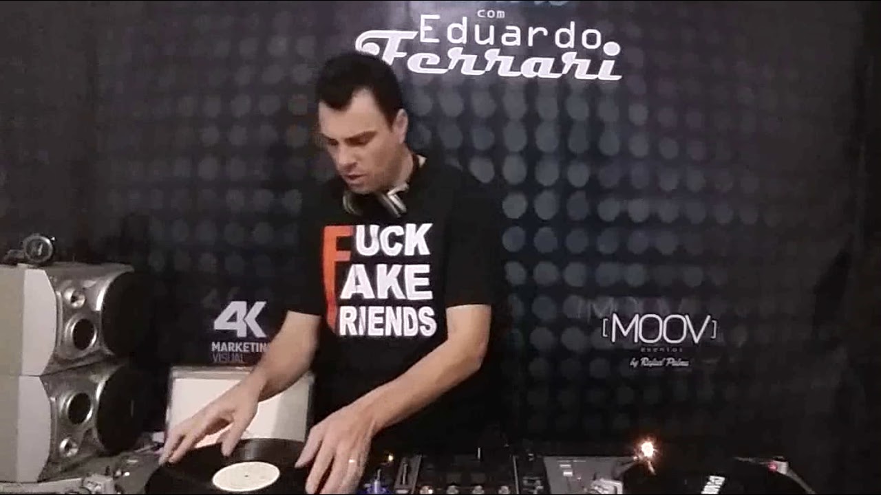 Dj Eduardo Ferrari 🎧 Set (66) Eurodance Anos 90 🎼 ( Vinil ) Flashback 🔊 ...