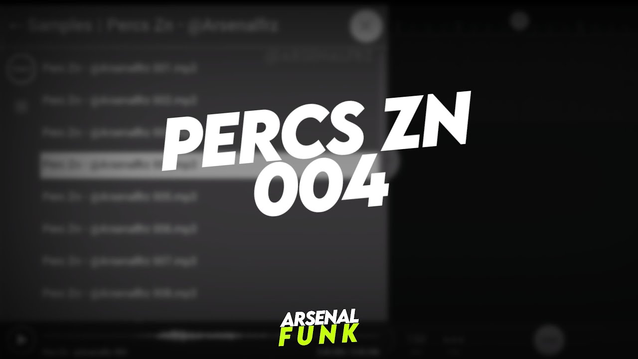 PACK DE PERC ZN 004 (Conteúdo Para DJs) - YouTube