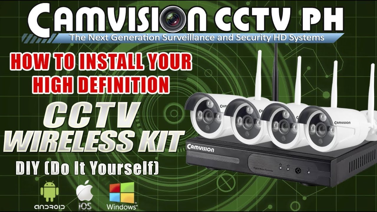 NVR Wifi Kit: First Time Setup - CamVision CCTV Ph - YouTube