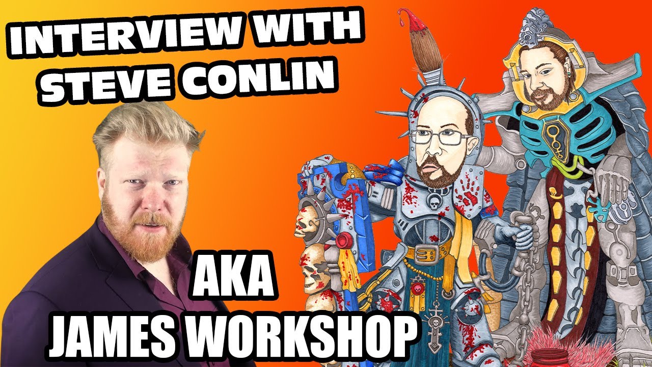 Chatting with Steve Conlin AKA JAMES WORKSHOP! - YouTube
