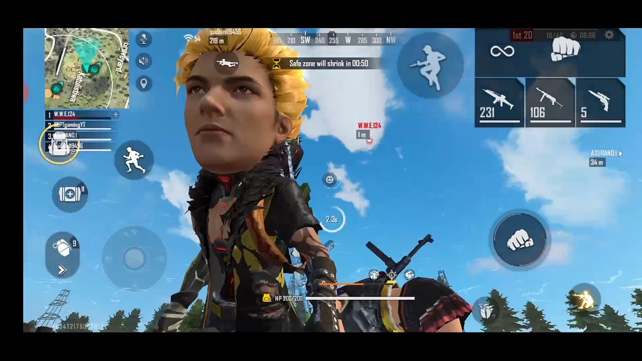 Big head mod #garenafreefire - YouTube