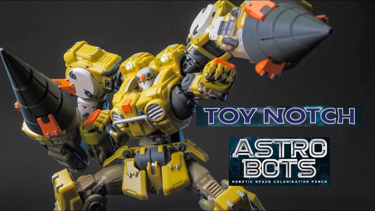 Toy Notch Astrobots A-06 VULKAN 1/12 Scale Figure - YouTube