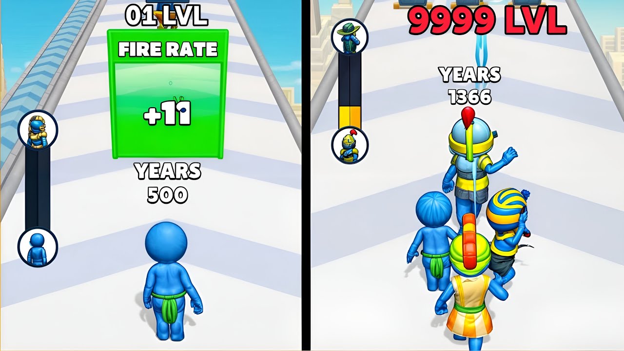 Stickman Evolution Army game in MAX LEVEL ⭐ Level Up Stickman Evolution ...