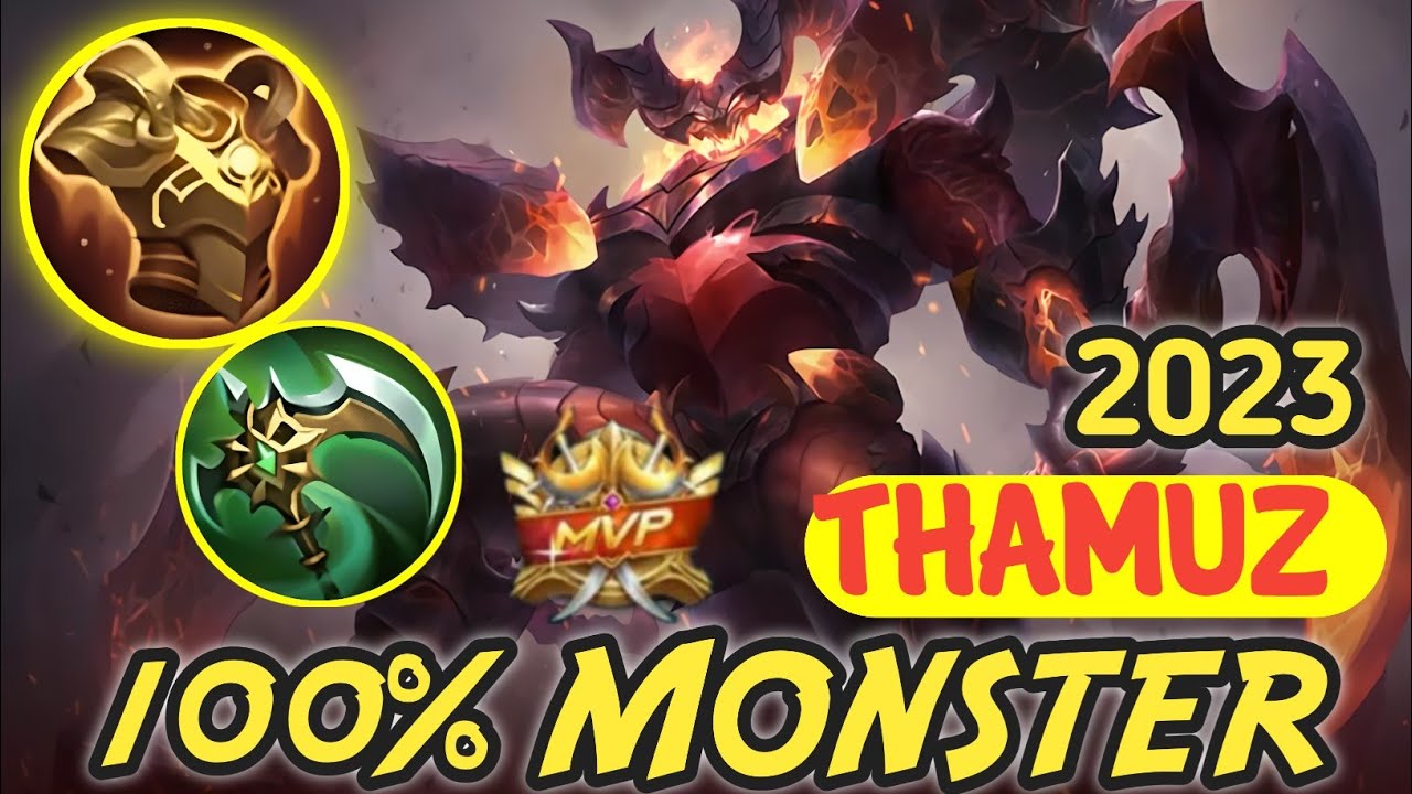 THAMUZ 2033 HYPER ( 100% monster ) best build thamuz / how to use ...