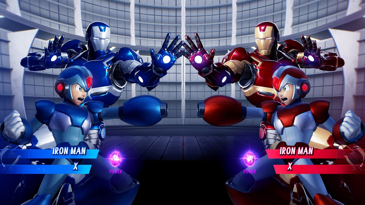 Iron Man & X vs Iron Man & X (Very Hard) - Marvel vs Capcom | 4K UHD ...