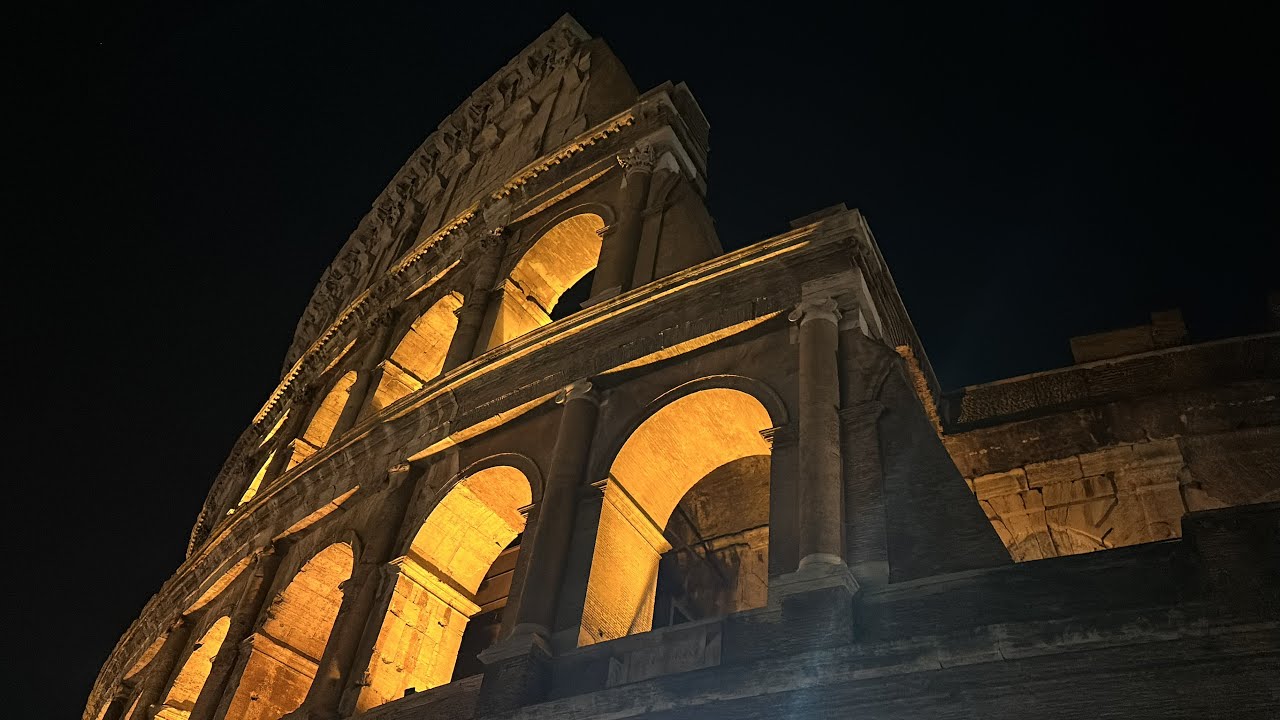 The Colosseum Episode 2: Nighttime Architectural Splendor. - YouTube